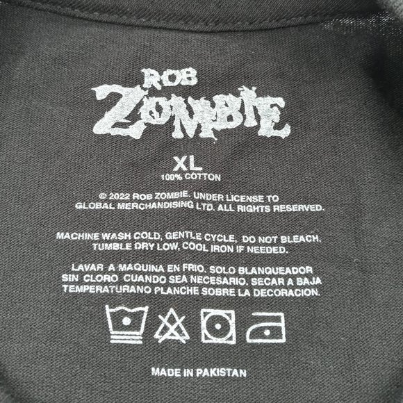 Rob Zombie | Shirts | Rob Zombie Freak Tshirt Xlarge On Parade Zombie ...
